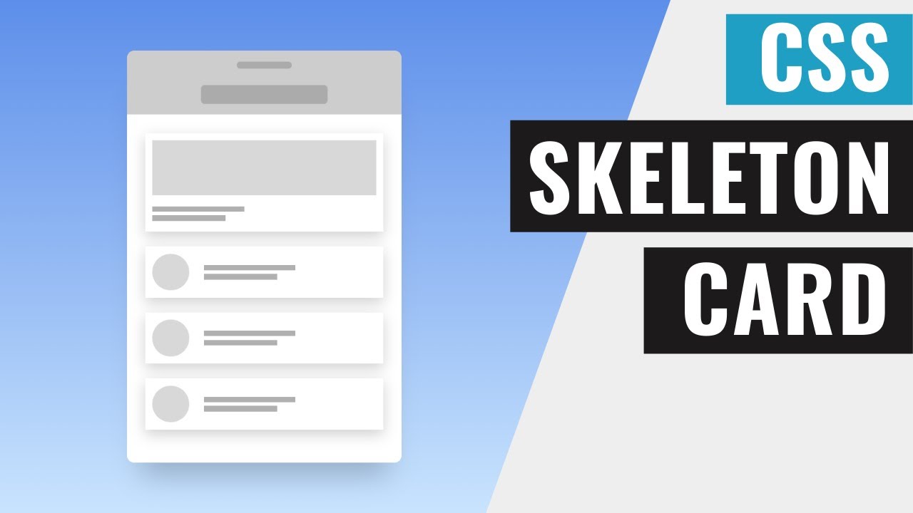 Html Skeleton Template