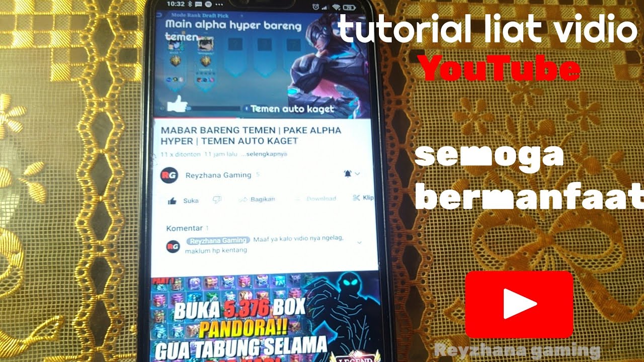 Tutorial Liat Vidio Di Youtube Youtube