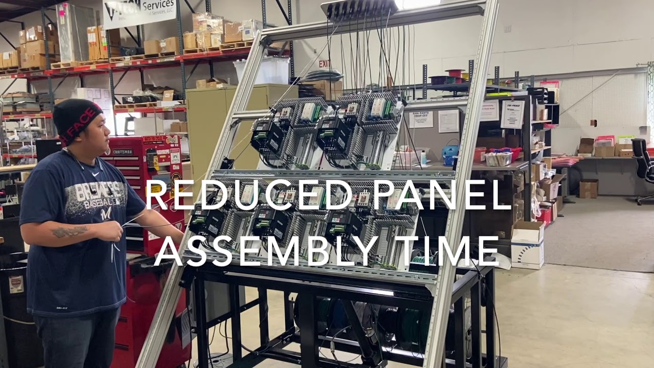 Aps1500 Automated Panel Stand Youtube