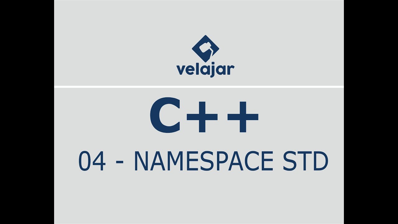 Namespace Std 4 C Bahasa Indonesia Youtube