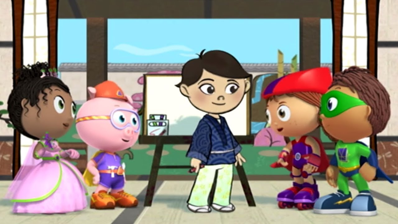 Super Why Full Episodes English пёџ The Boy Who Drew Cats пёџ S01e44 Hd