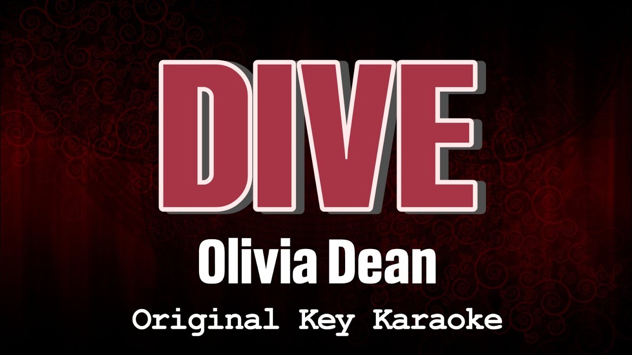 Olivia Dean Dive Karaoke Version Youtube