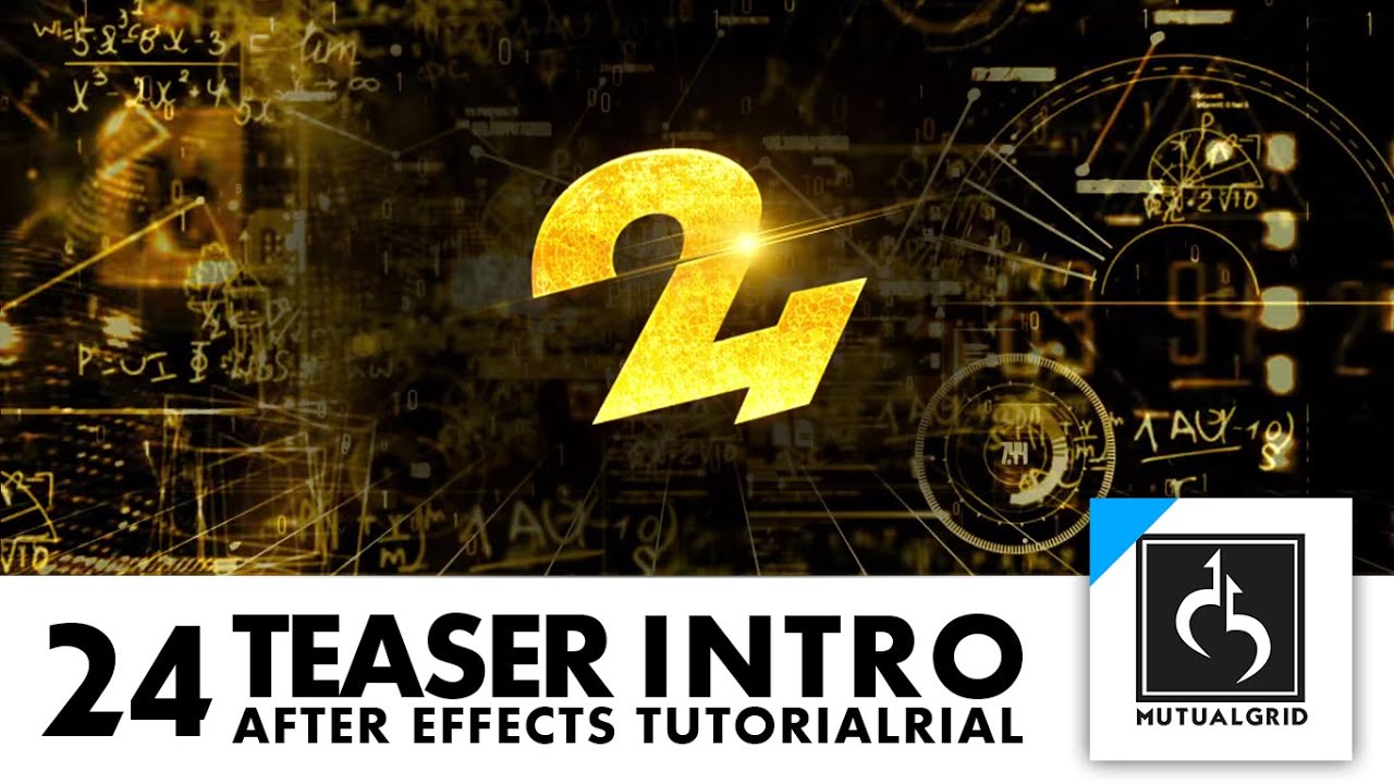 24 Tease Intro After Effects Tutorial Surya Samantha Nithya Menon