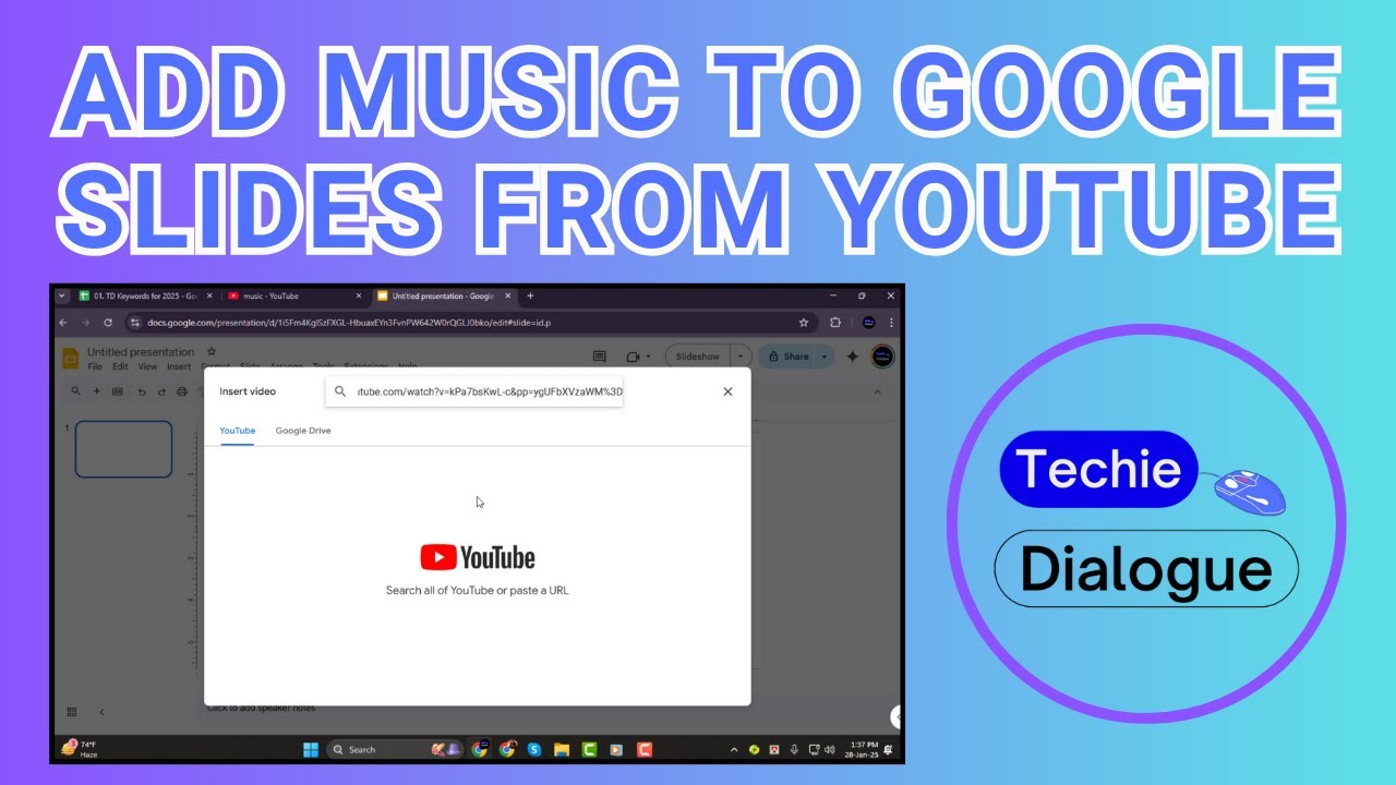 How To Add Music To Google Slides From Youtube Full Guide 2025