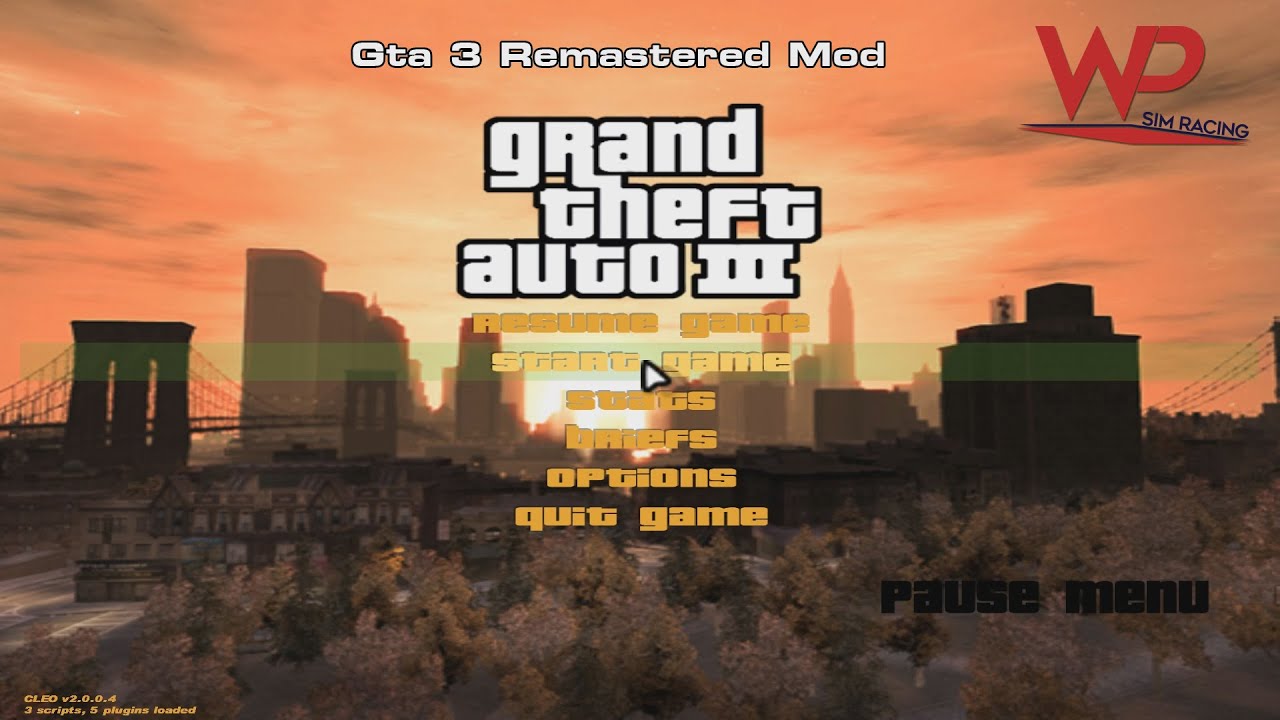 Gta 3 Gta 3 Remastered Mod Youtube