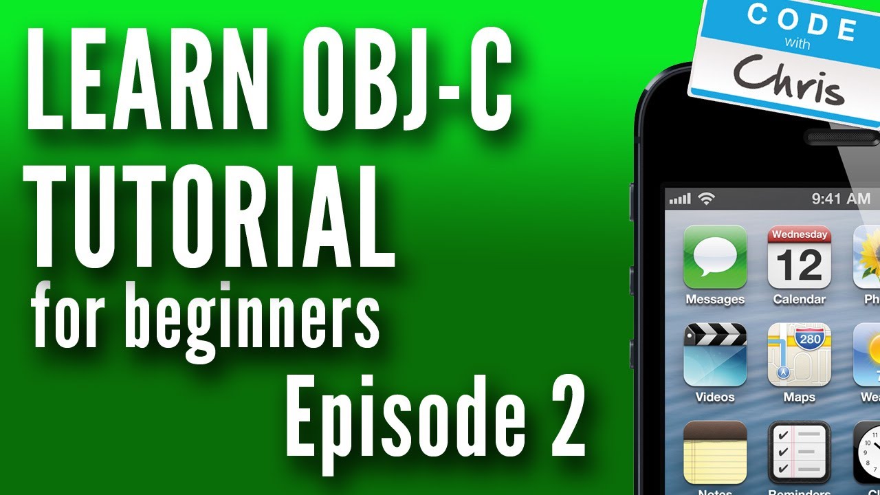 Learn Objective C Tutorial For Beginners Episode 2 Classes Youtube