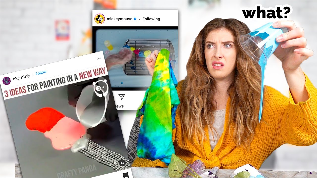 Artist Tests Instagram Art Hacks These Are Genius Youtube