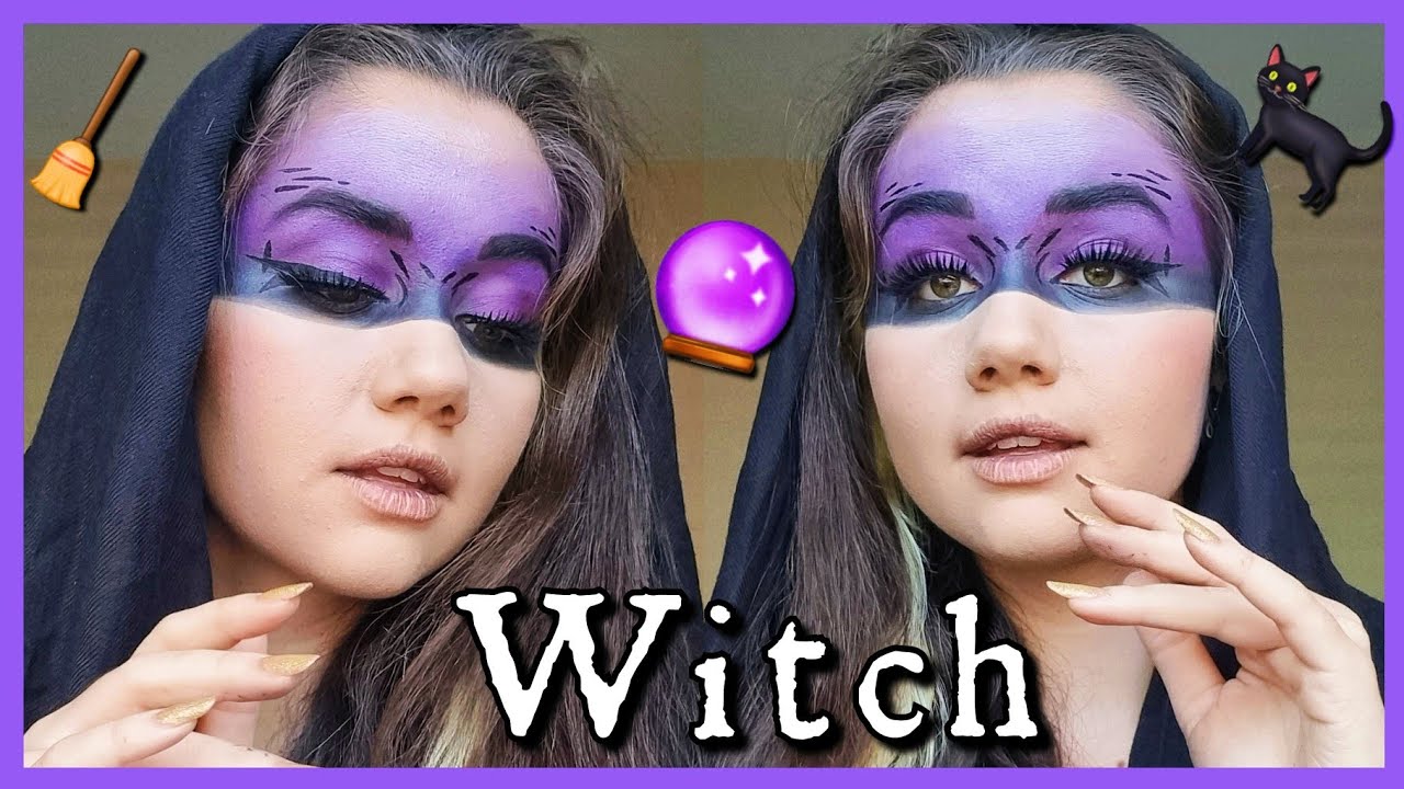 Purple Witch Makeup Tutorial Saubhaya Makeup