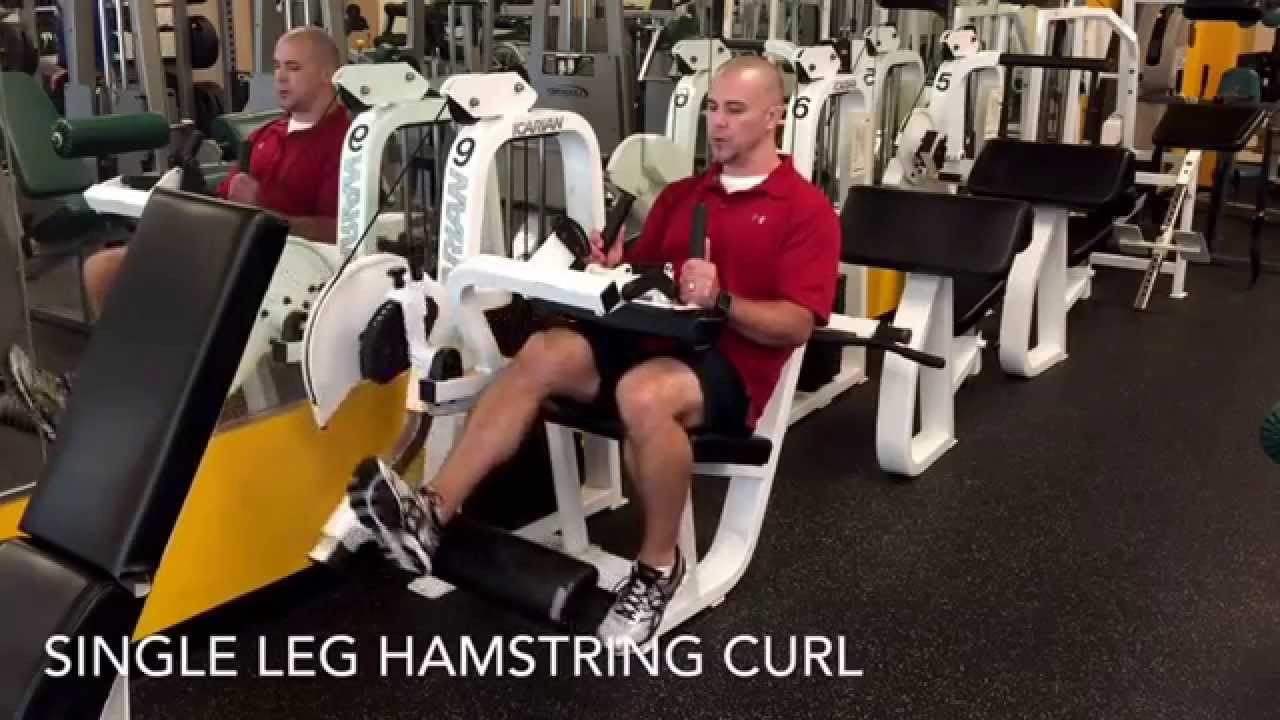 Sl Hamstring Curl Youtube