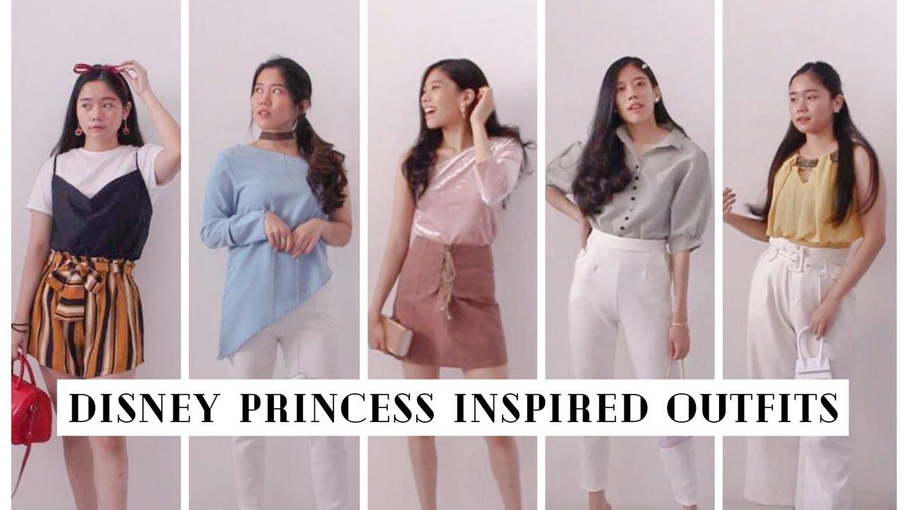 Disney Princesses Modern Outfits