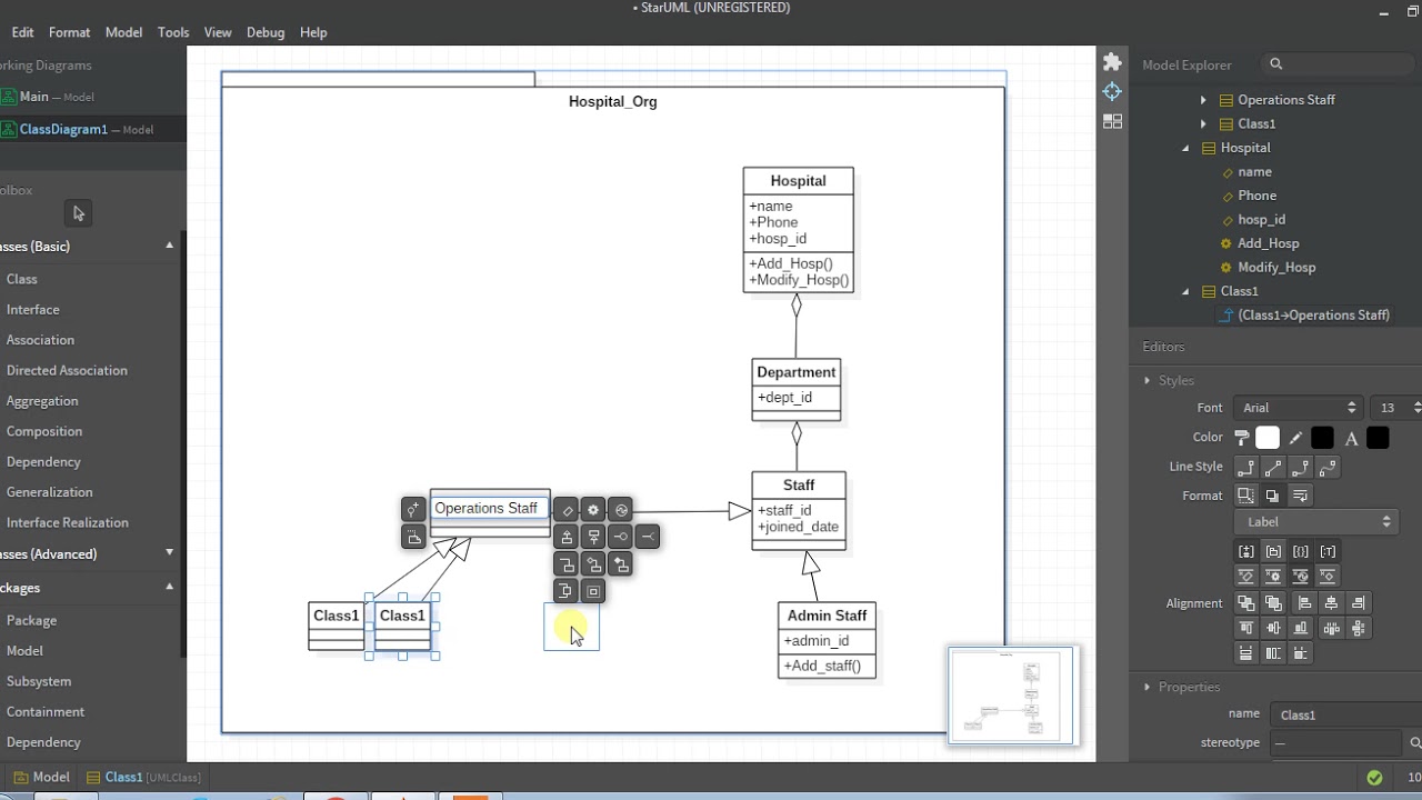 Staruml Generate Class Diagram From Java Code What Are Steps