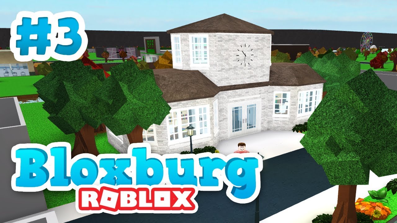 Building The Town Hall Roblox Welcome To Bloxburg 3 Youtube