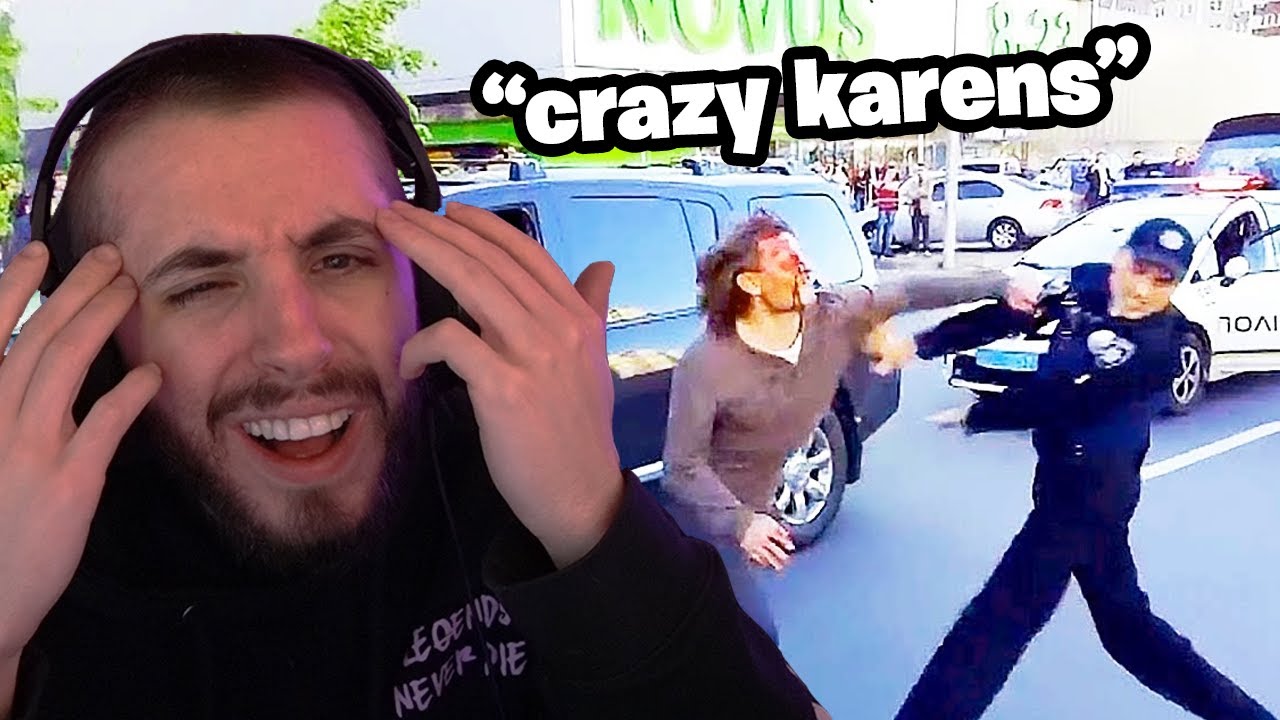 These Crazy Karens Are Fighting Cops Youtube