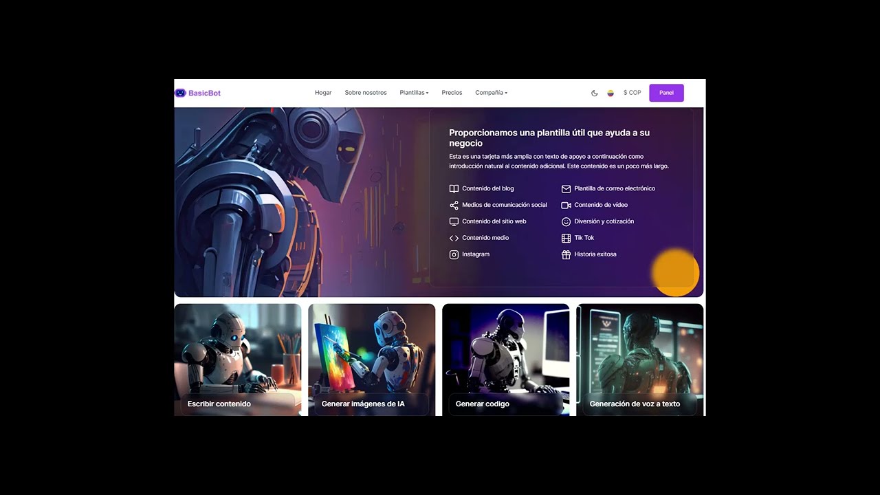 Caracteristicas Basicbot 1 Youtube