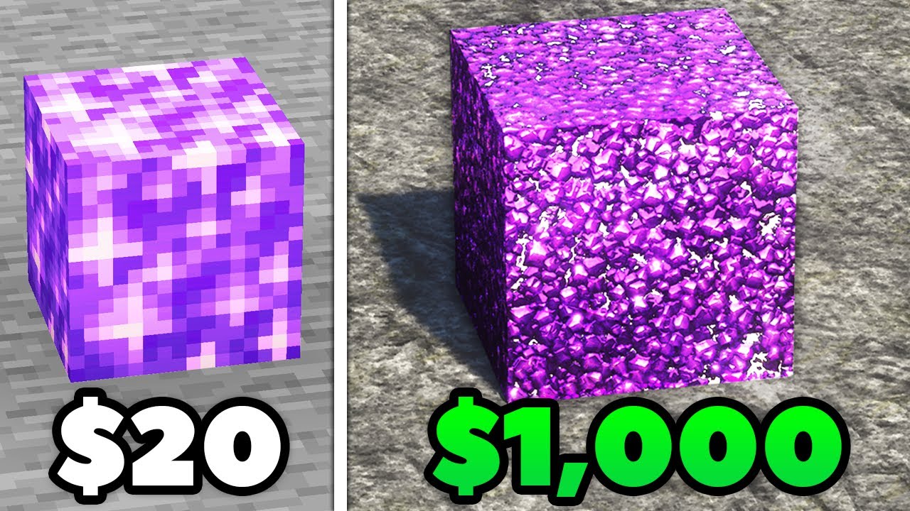 Minecraft But It Gets More Expensive Youtube