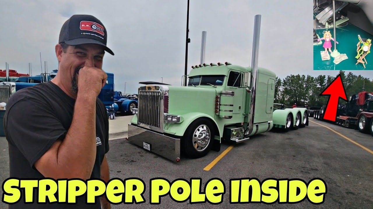 I Didn T Expect To See This Inside A Custom 2007 Peterbilt 379 Life Of