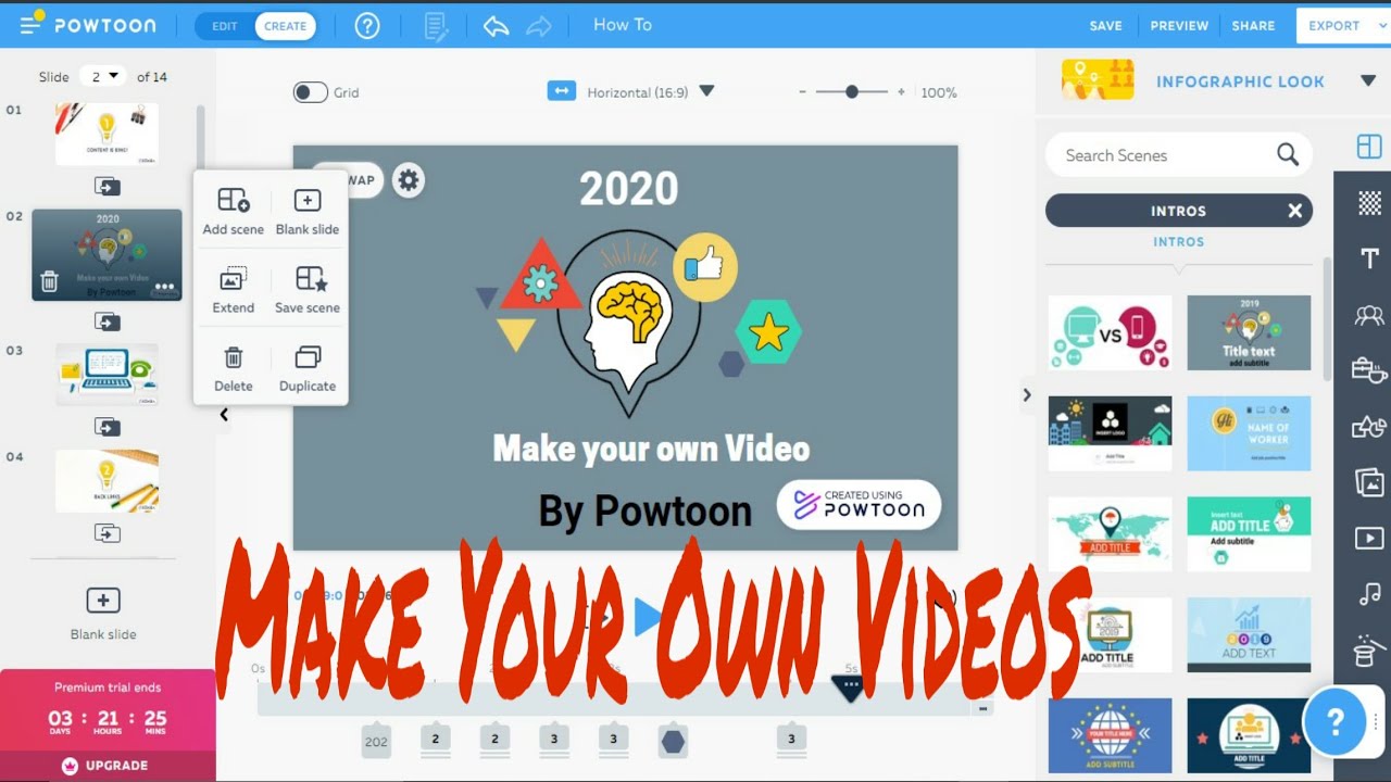 How To Make Video Presentation Using Powtoon Youtube