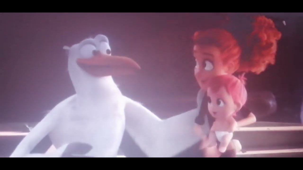 Storks 2016 Movie Boss Final Battle Scene Youtube