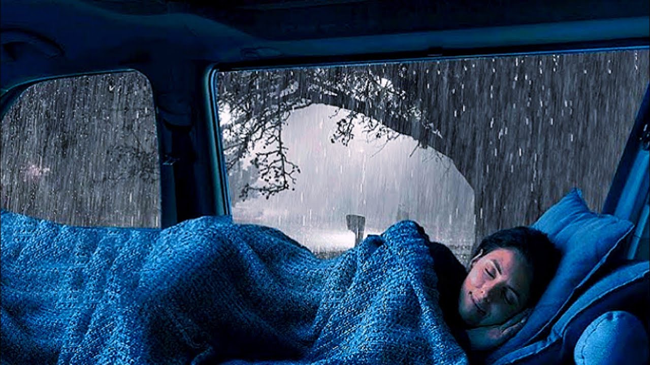 Fall Asleep Fast In 3 Minutes With Torrential Rain On Tin Roof