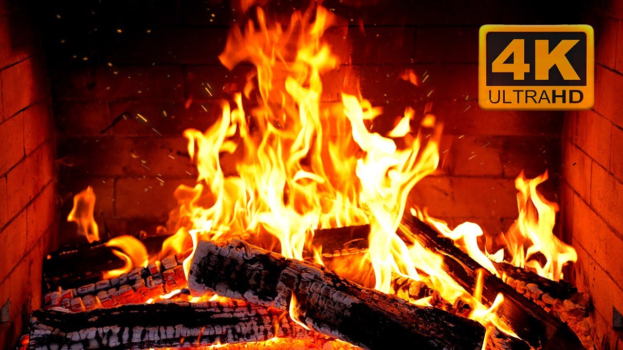 рџ ґ Fireplace 4k Cozy Winter Youtube