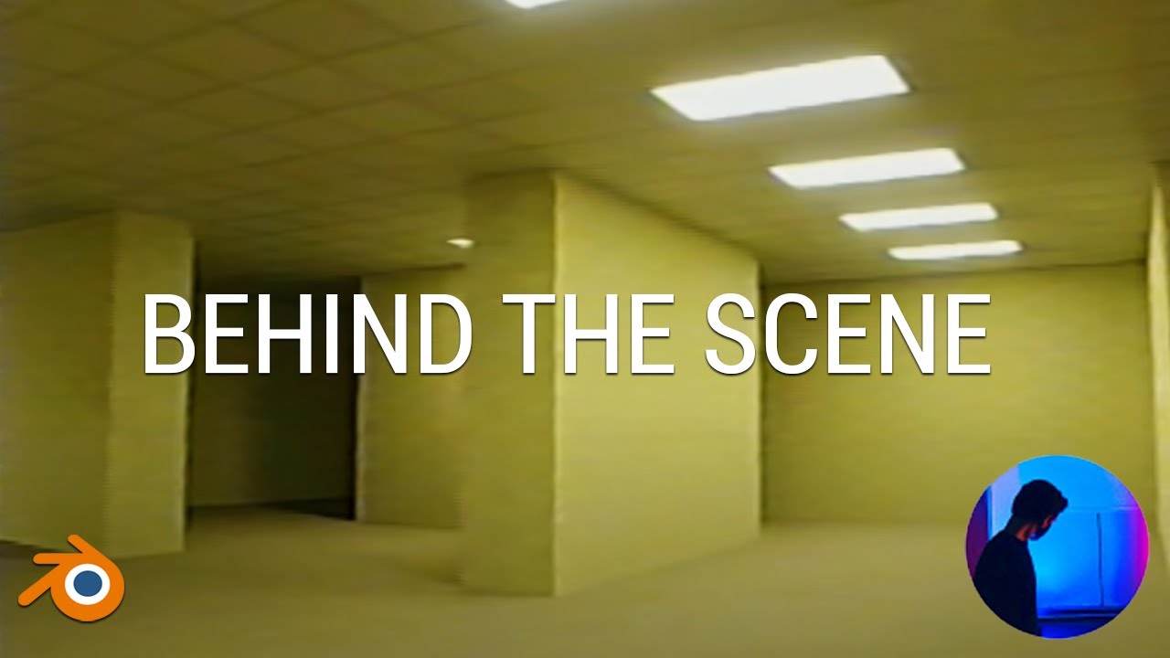 How Kane Pixels Make Backrooms 2 Min Blender Tutorial Youtube