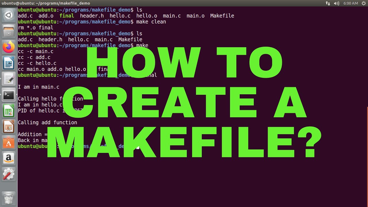Create Makefile For C Program Hpsas