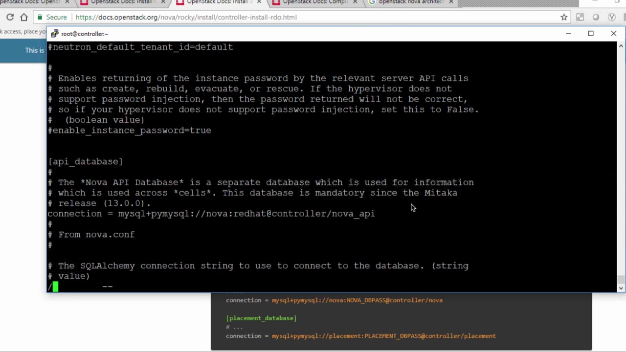 Openstack Nova Installation Youtube