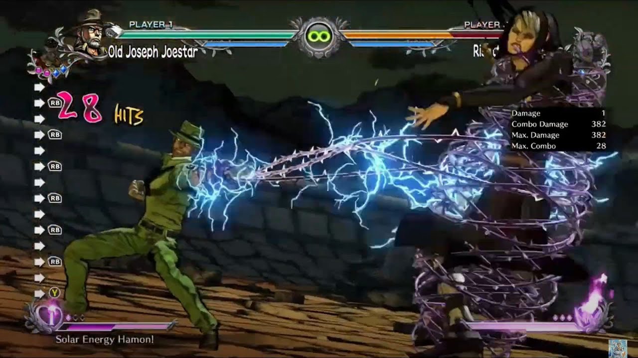 Jojo Asbr Joseph Old Combo 39 Youtube