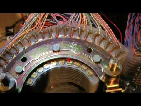 The Line Finder In The Step By Step Telephone Switching System Youtube