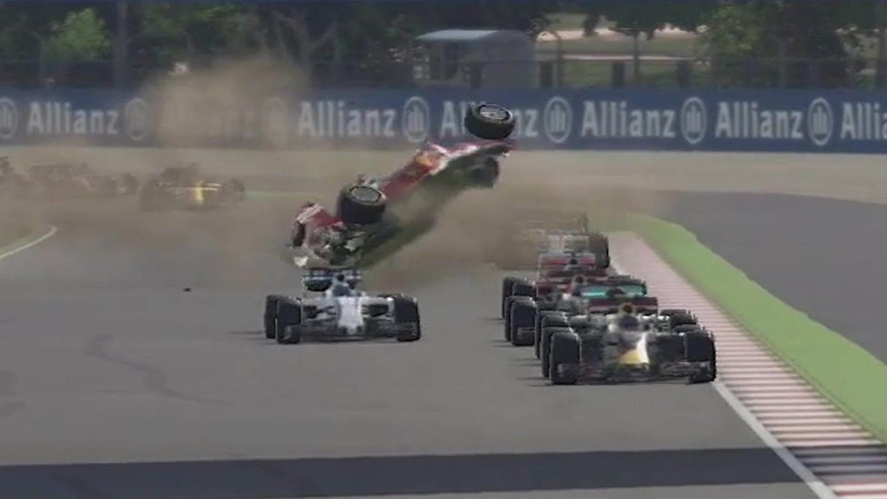 F1 2016 Crash Compilation Youtube