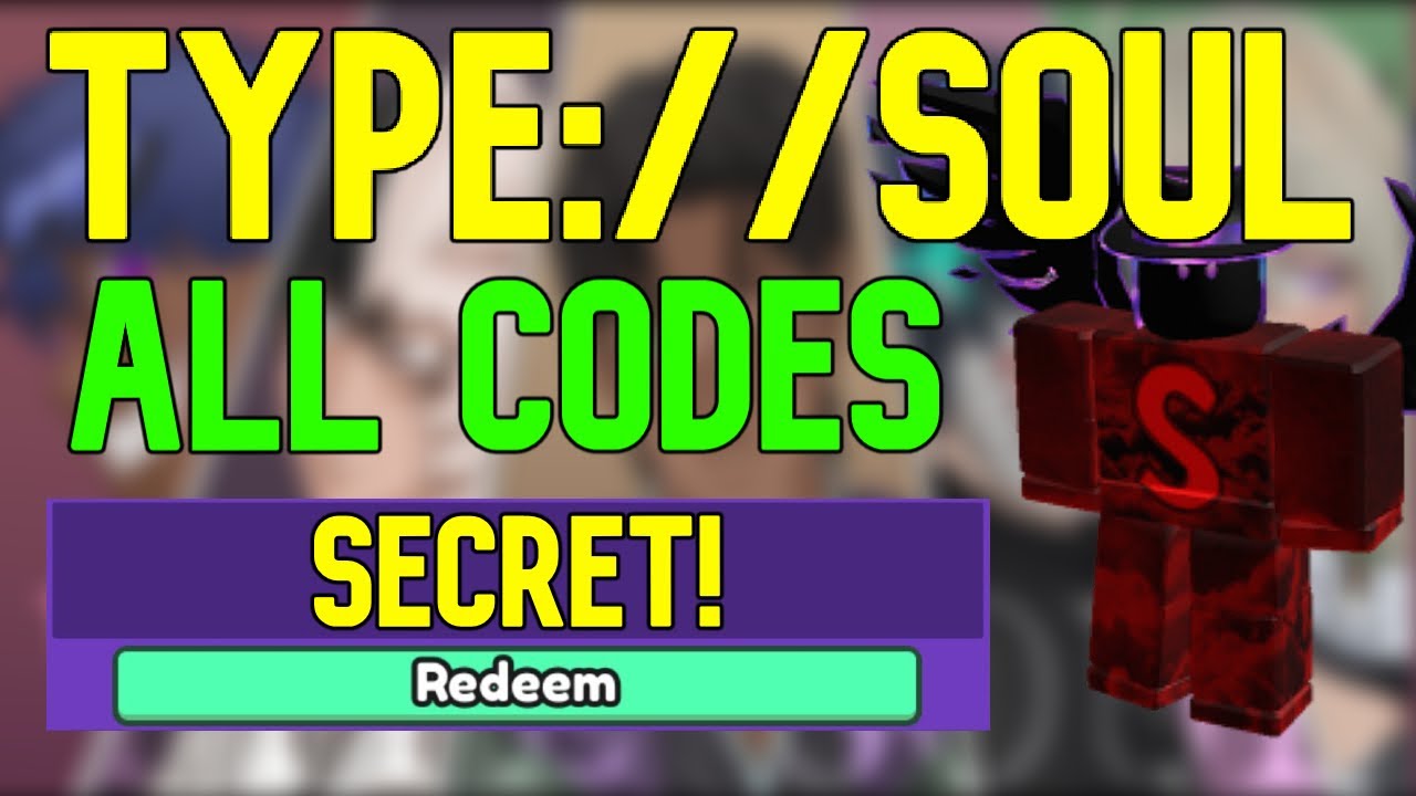 All New Codes For Type Soul