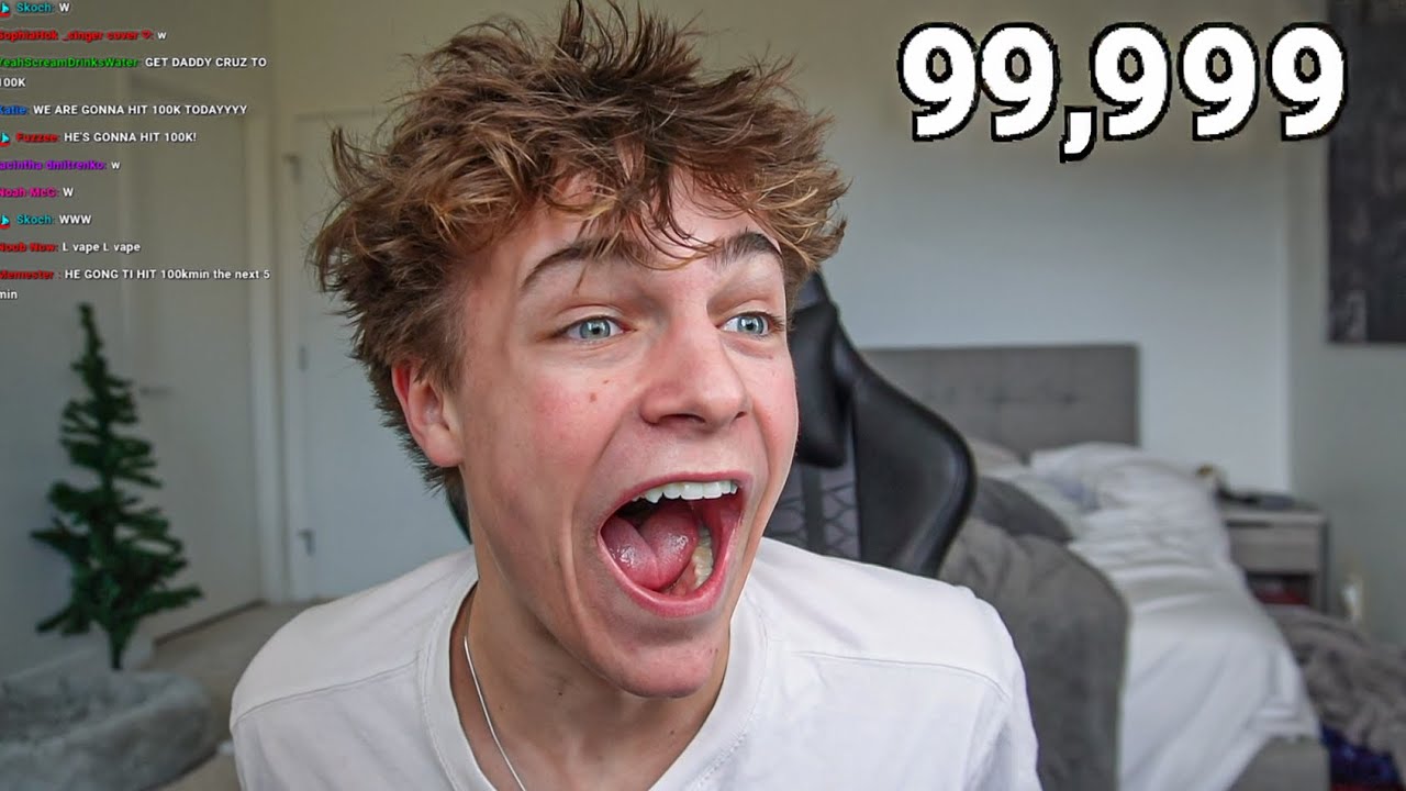 Hitting 100 000 Subscribers Youtube