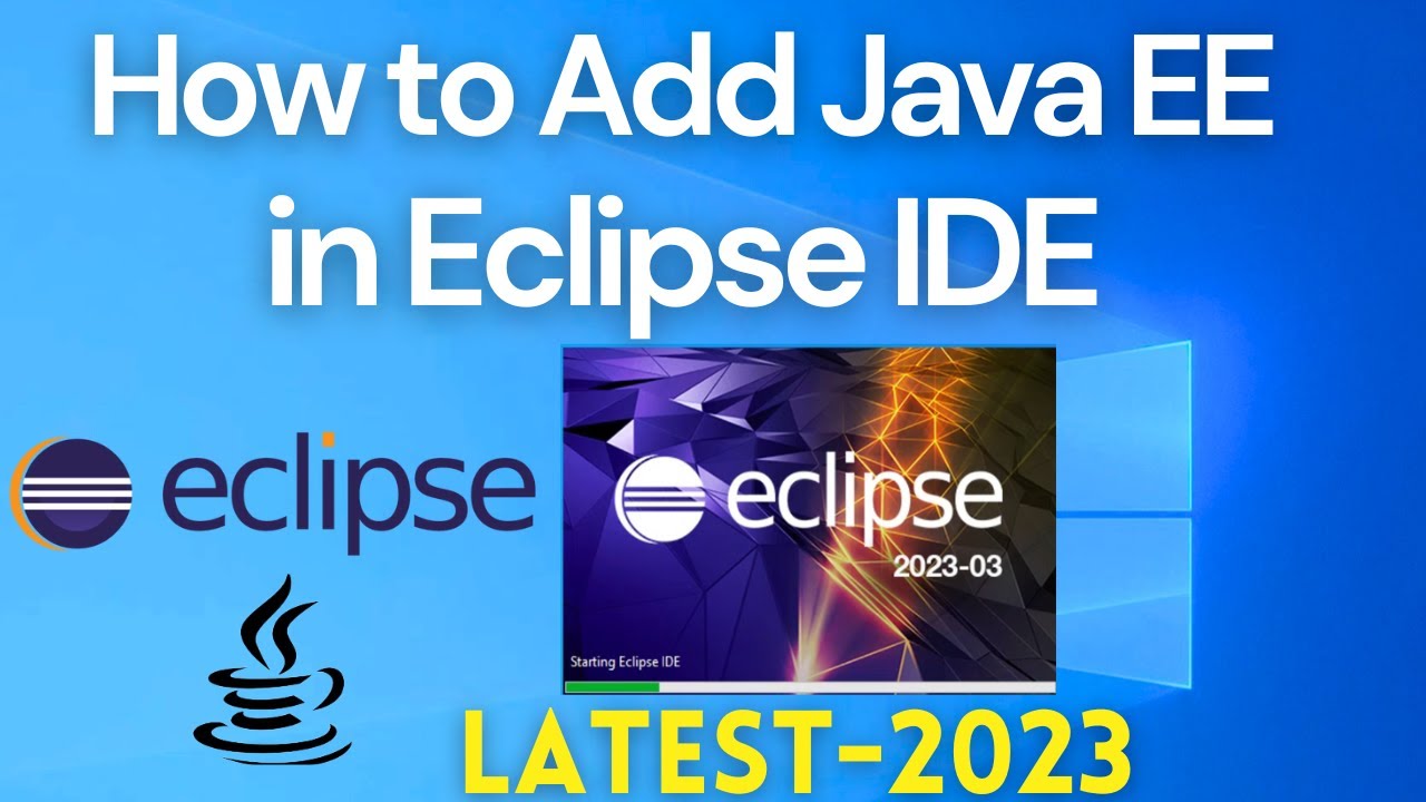 Install Java Ee In Eclipse Ide 2023 Java Ee Missing In Eclipse
