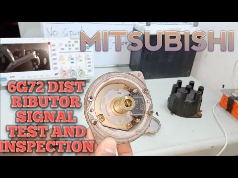 Mitsubishi 6g72 Distributor Signal Test And Inspection Youtube