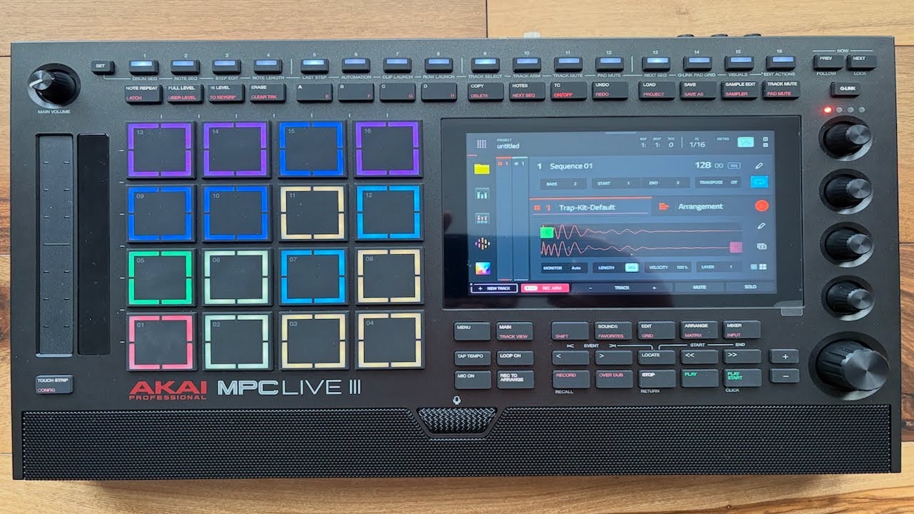 Akai Mpc Live 3 Step Sequencer Beat Making Youtube
