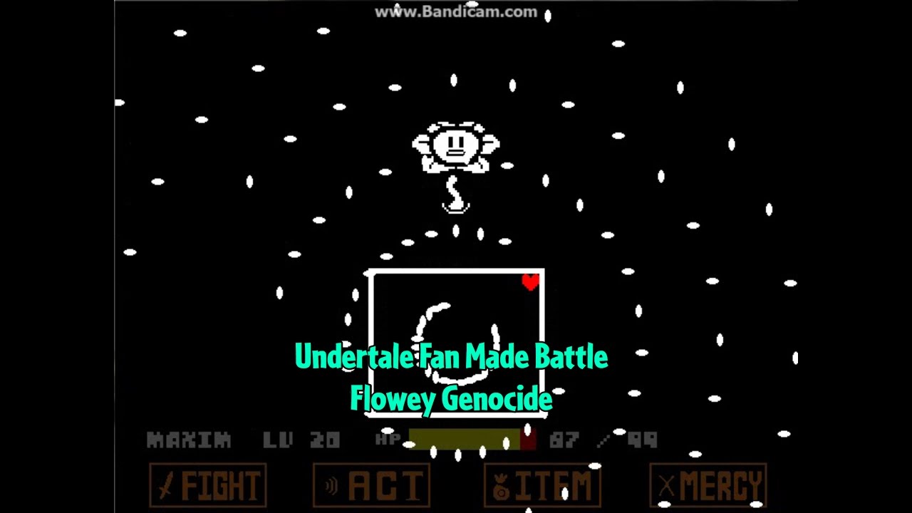 Unitale Flowey Genocide Youtube