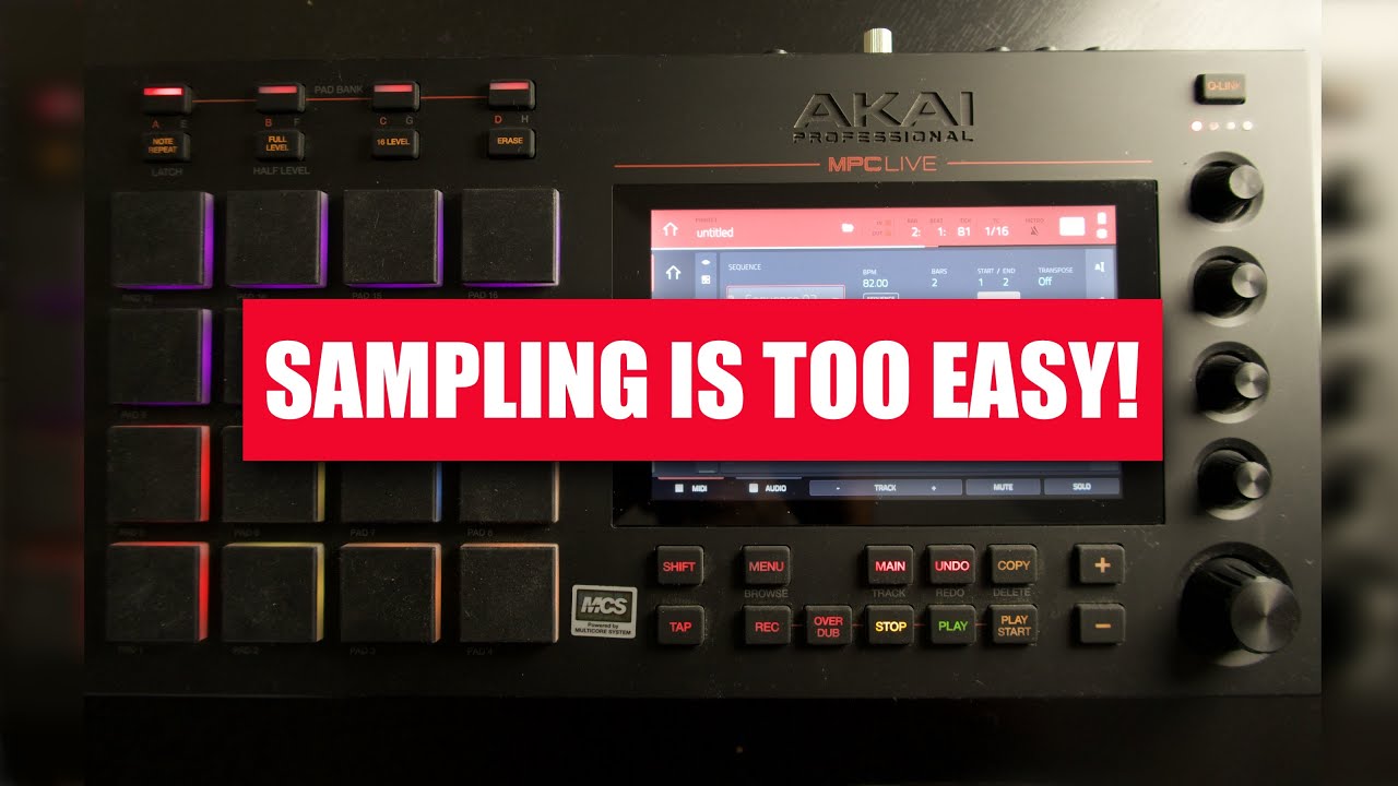 Quick Tip How To Chop Samples Directly From Vinyl With Mpc Live Youtube
