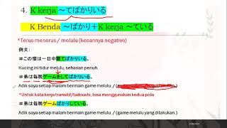 Penjelasan Pola Kalimat N3 Bahasa Jepang てばかりいる Firdaus Akbar Maulana ...