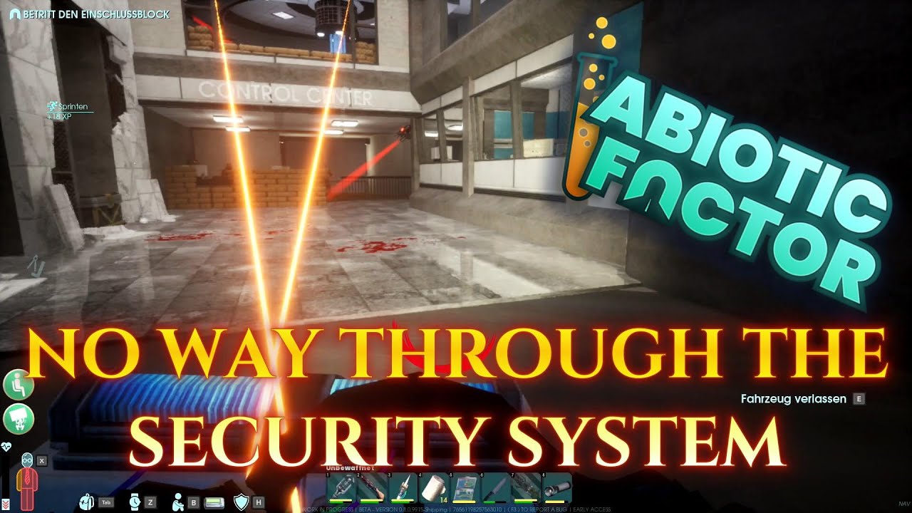 Abiotic Factor Access The Containment Block Part Of Deactivate The