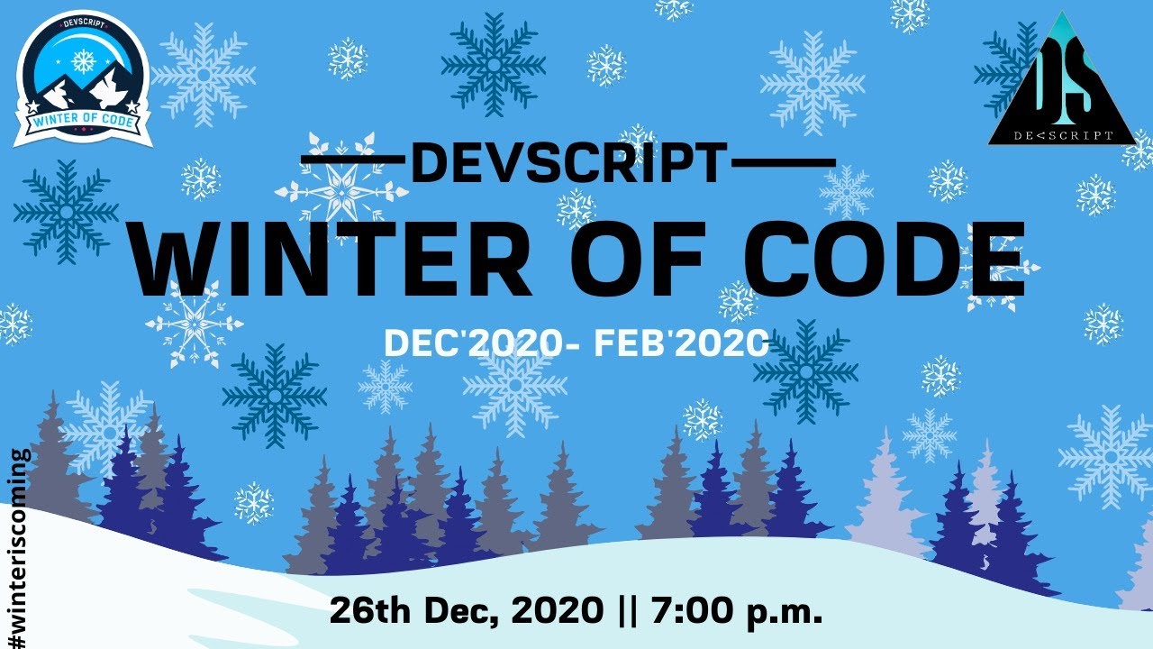 Devscript Winter Of Code Launching Ceremony Youtube