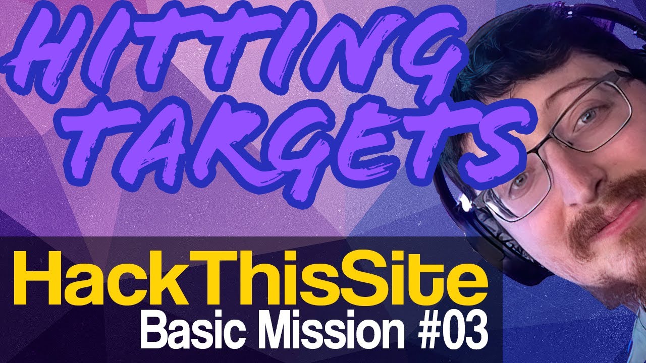 Revisiting Hackthissite Org Basic 3 Hitting Targets Youtube