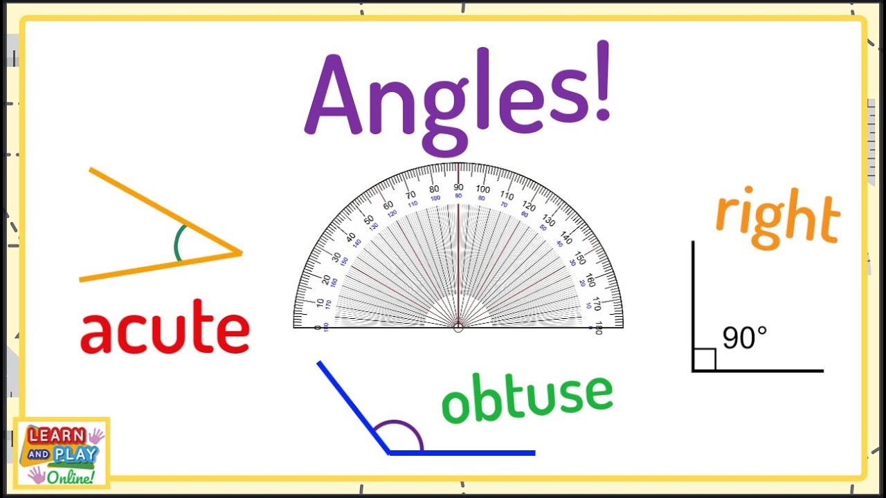 Angles For Kids Youtube