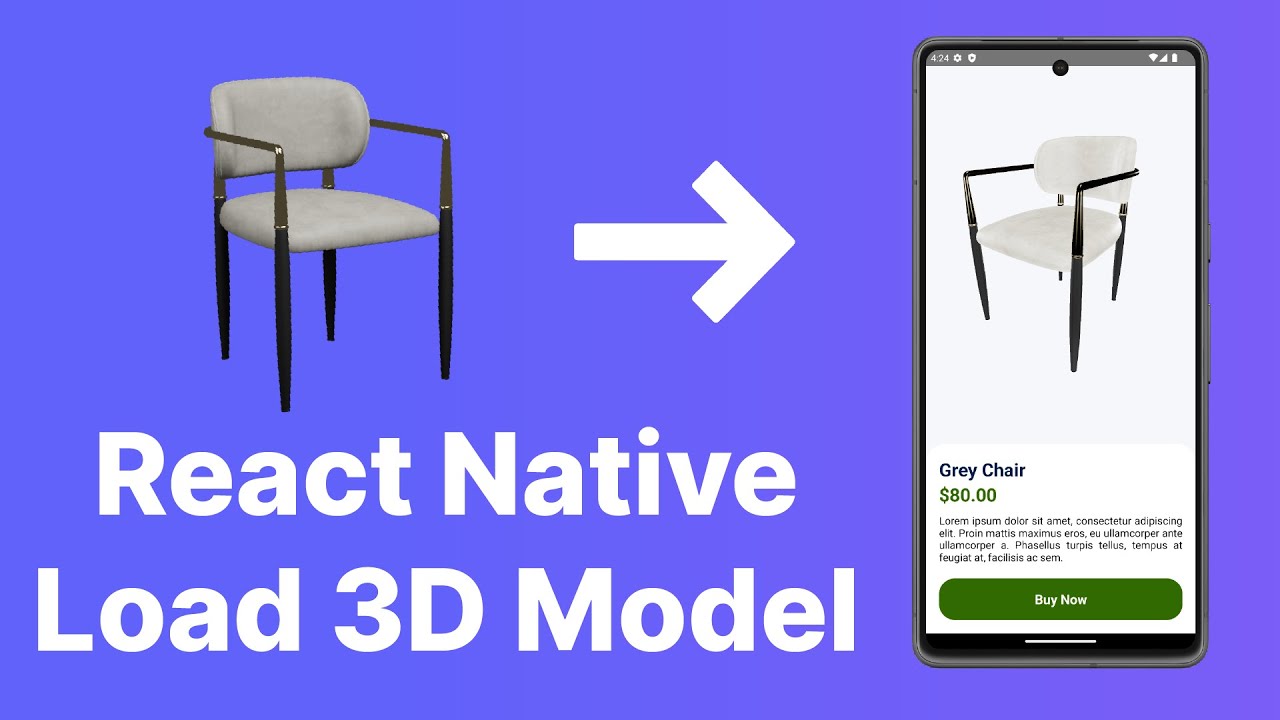 React Native 3d Three Js Load 3d Model With React Three Fiber And