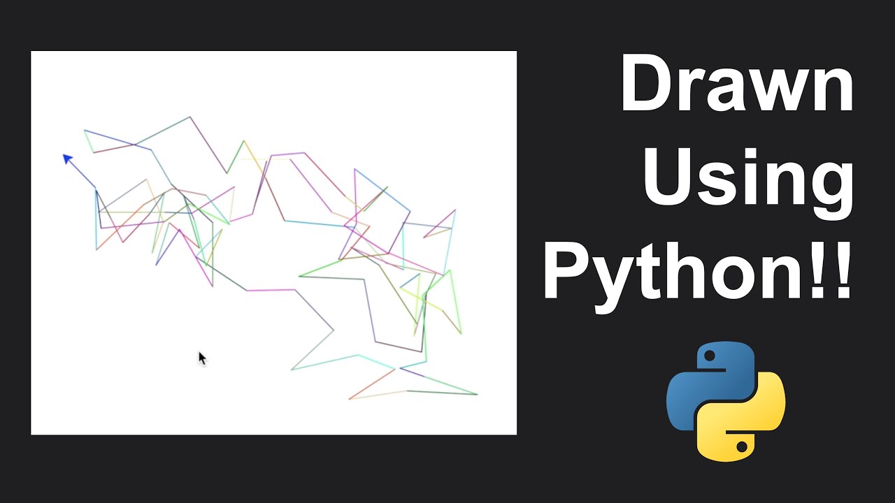 How To Create Abstract Art Using Python Drawing In Python Without
