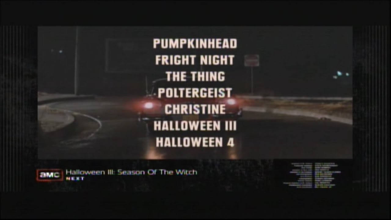 Fright Night 1985 End Credits Amc Fearfest 2023 Youtube