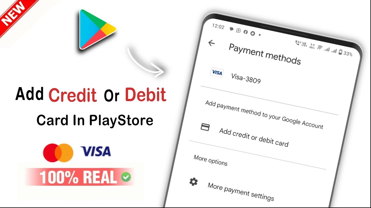 Add Google Play Store Card