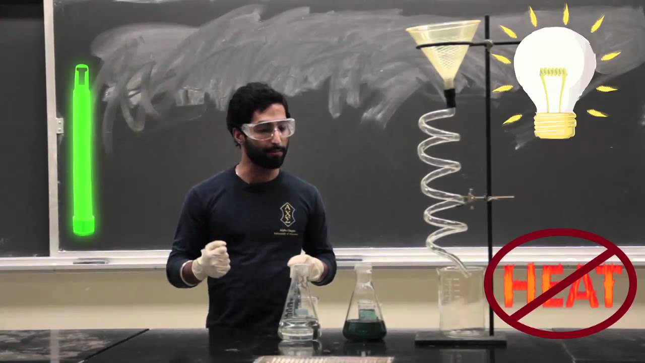 Chemiluminescence A Totally Awesome Glowing Chemistry Demo Youtube