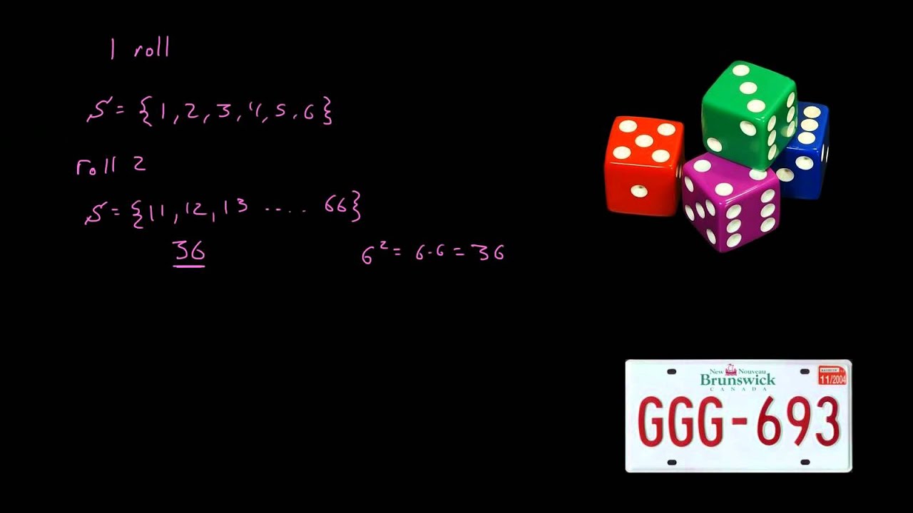 Sample Spaces Probability Youtube