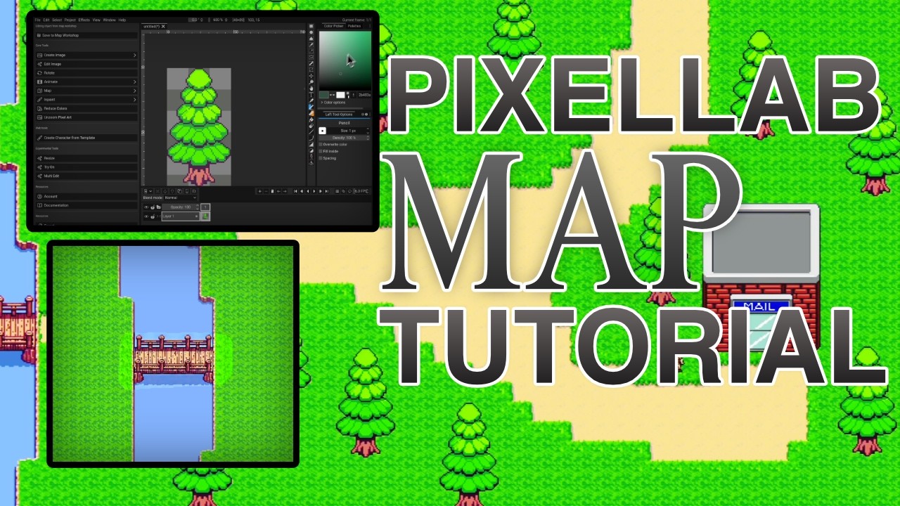Pixellab Map Workshop Tutorial Make Maps 10x Faster With Al Tilesets