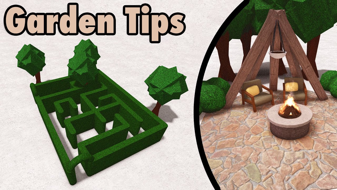 Tips For A Better Garden In Bloxburg Youtube